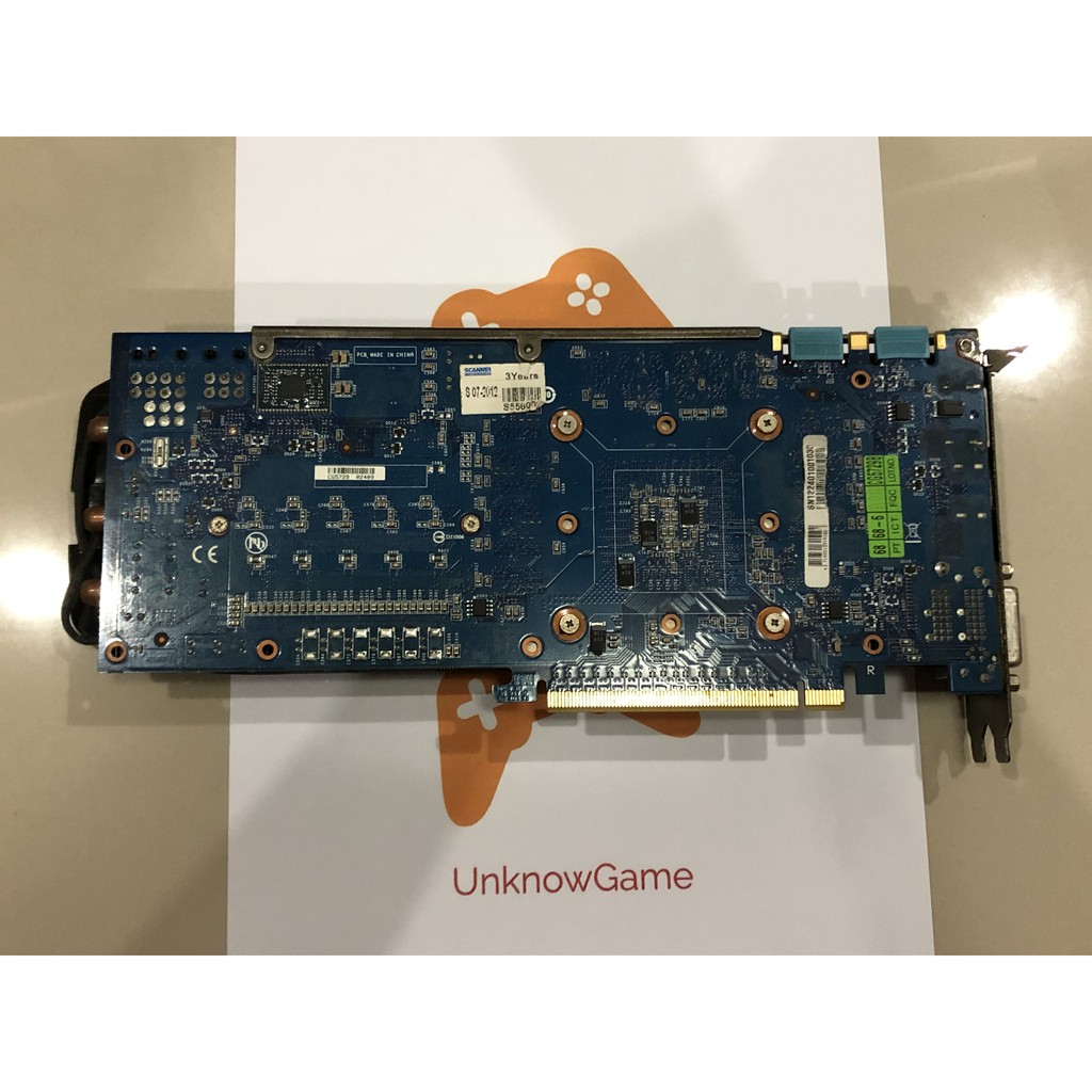 การ์ดจอ Gigabyte GeForce GTX 670 (GV-N670OC-2GD) 2GB GDDR5 สามพัดลม แรงเกือบเท่า 1050Ti ...