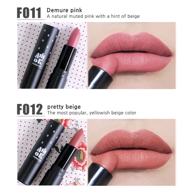 (Sale) AMOK-Premium Strong Fix Lipstick | Shopee Thailand