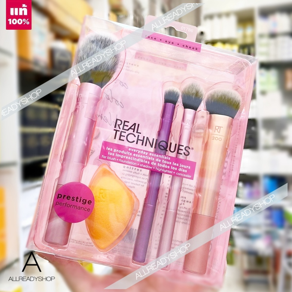 โปรลดเเรง15 Real Techniques Essentials Set2.0 ราคานี้คุ้มมากน้า ของเเท้ ...