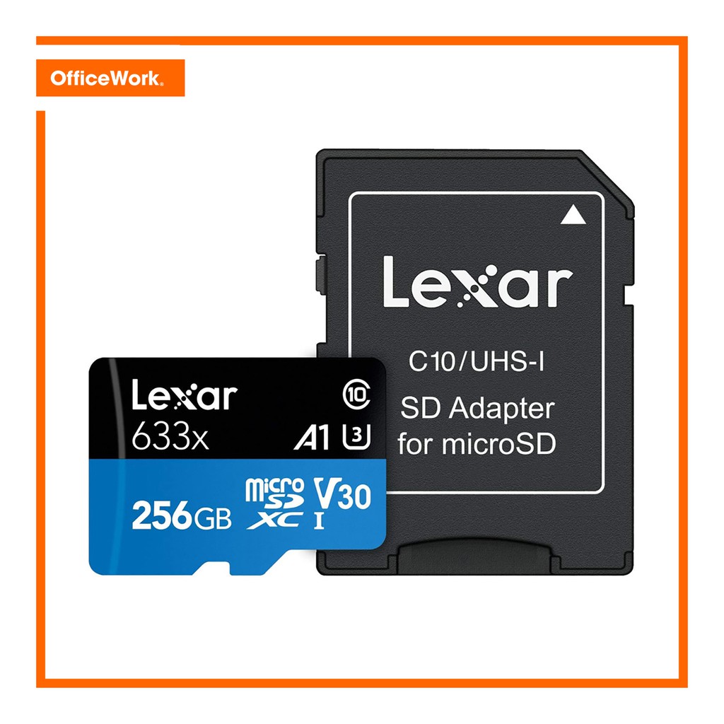 Lexar 633X Class 10 High-Performance UHS-I Memory Cards with SD Adapter ...