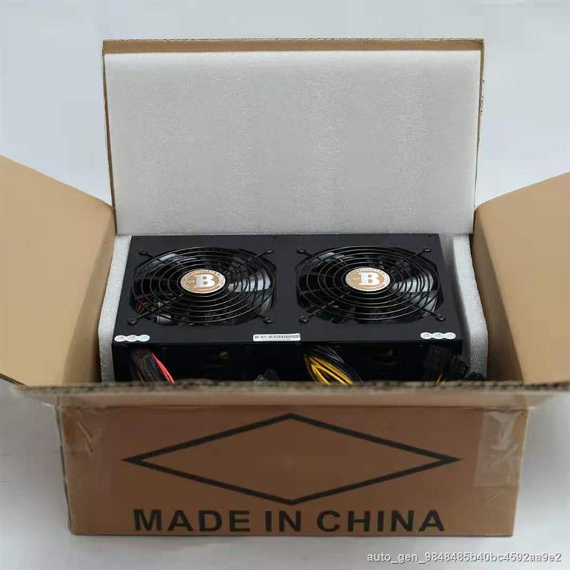 3600W 180 260V Mining Power Supply 12V ATX 90 Efficiency Support 12 GPU ...