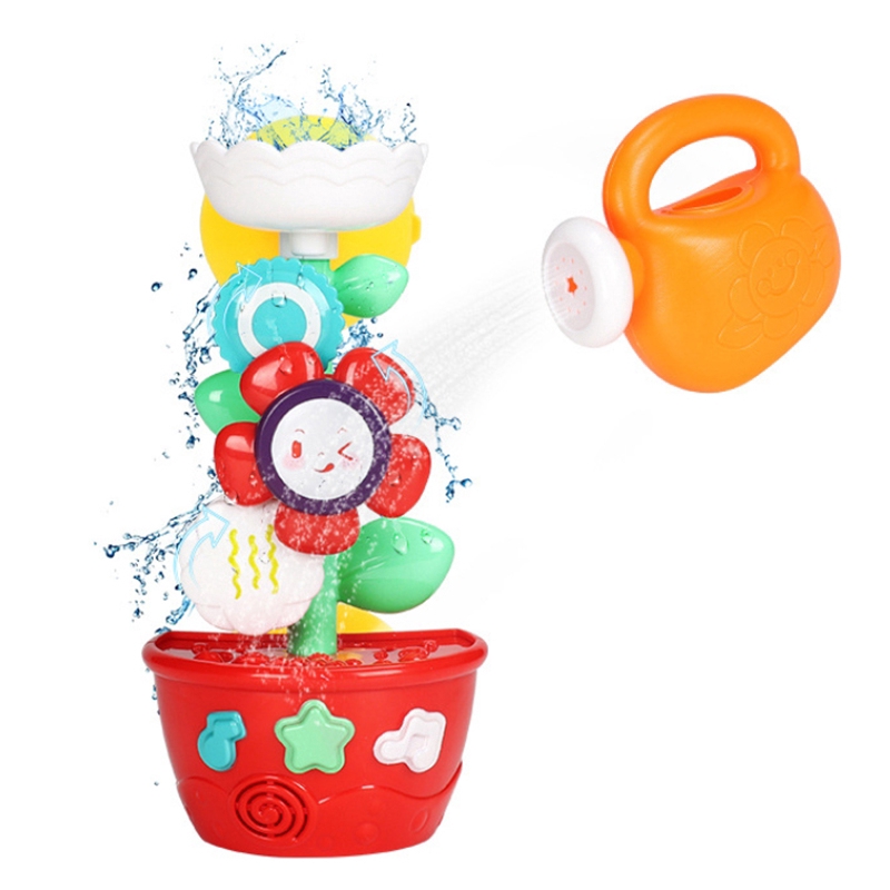 TOYBOX Children's sun flower fun bath bath play water play bath toys ...