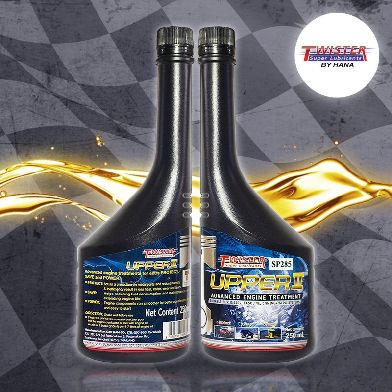 ใช้โค๊ดส่งฟรีShopeeได้ Twister SP285 หัวเชื้อน้ำมันเครื่อง 1 ขวด ...