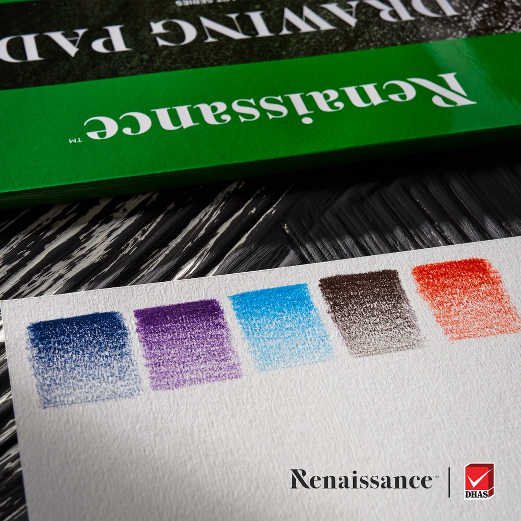 Renaissance สมุดวาดรูป สมุดวาดเขียน 200 แกรม A4 ผิวเรียบ R-205 จำนวน 1 ...