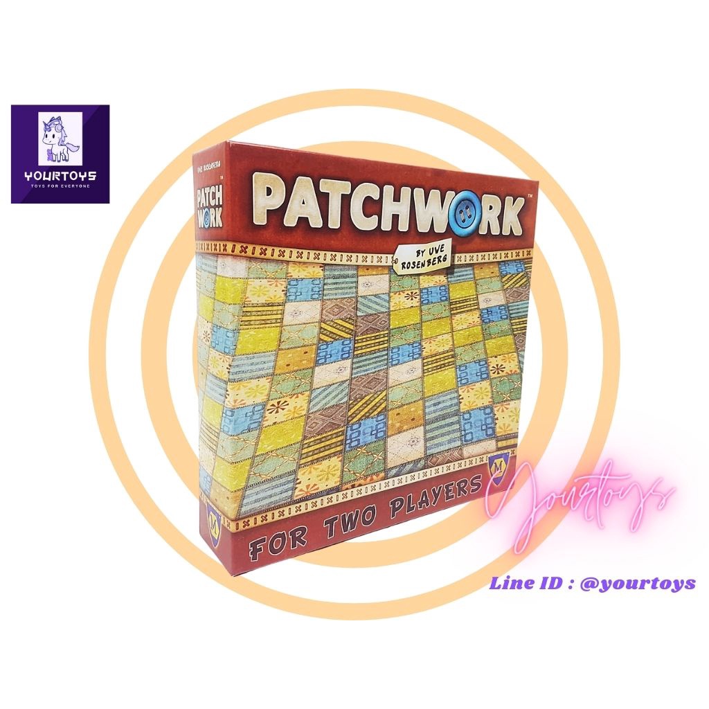 Patchwork - two players compete to build the most aesthetic | Shopee ...