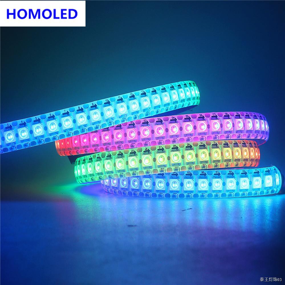 WS2812B Non-Waterproof 144 LED/M Addressable Pixel Strip For Arduino ...