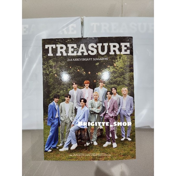 พร้อมส่ง TREASURE - 2nd ANNIVERSARY MAGAZINE - juongut - ThaiPick