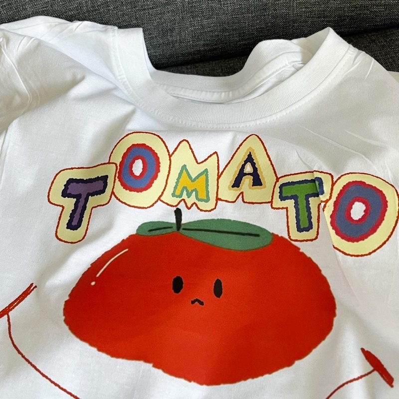 Tomato T-shirtมะเขือเทศ - bibeba.shirtshop - ThaiPick