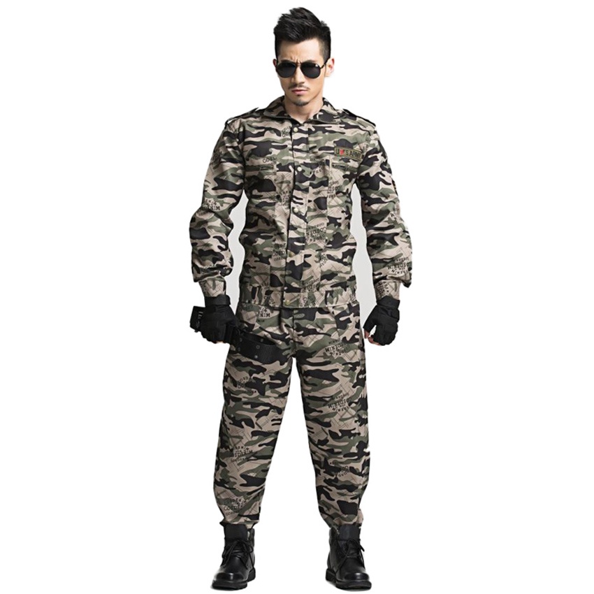 US Suit Men Military Uniform Outdoor Tactical Battle Combat ...