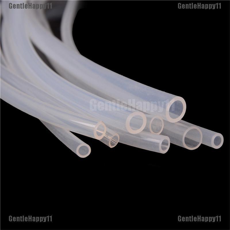 GHTH11 1M Food Grade Clear Translucent Silicone Tube Non-toxic Beer ...