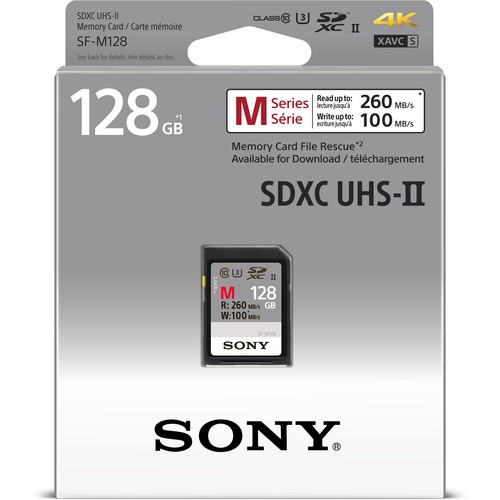 Sony M Series UHS-II SDHC Memory Card (U3) (SF-M128) - 128GB - 4pstore.th - ThaiPick