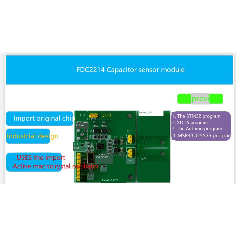 GY-31 GY31 TCS3200 Color Colour Sensor Recognition Module - isinwei.th ...