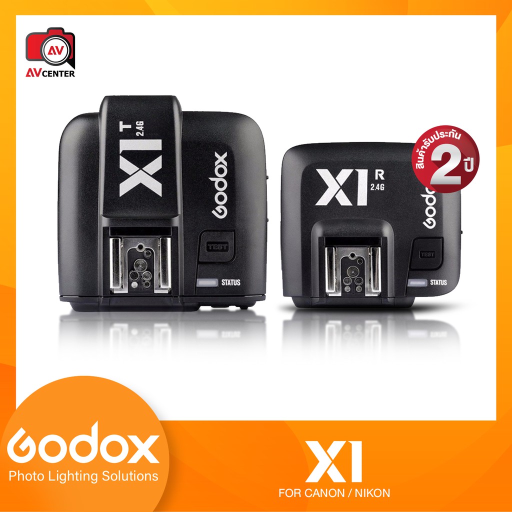 Godox X1 TTL Wireless Flash Trigger Set for nikon รับประกัน 2 ปี ซ่อม ...