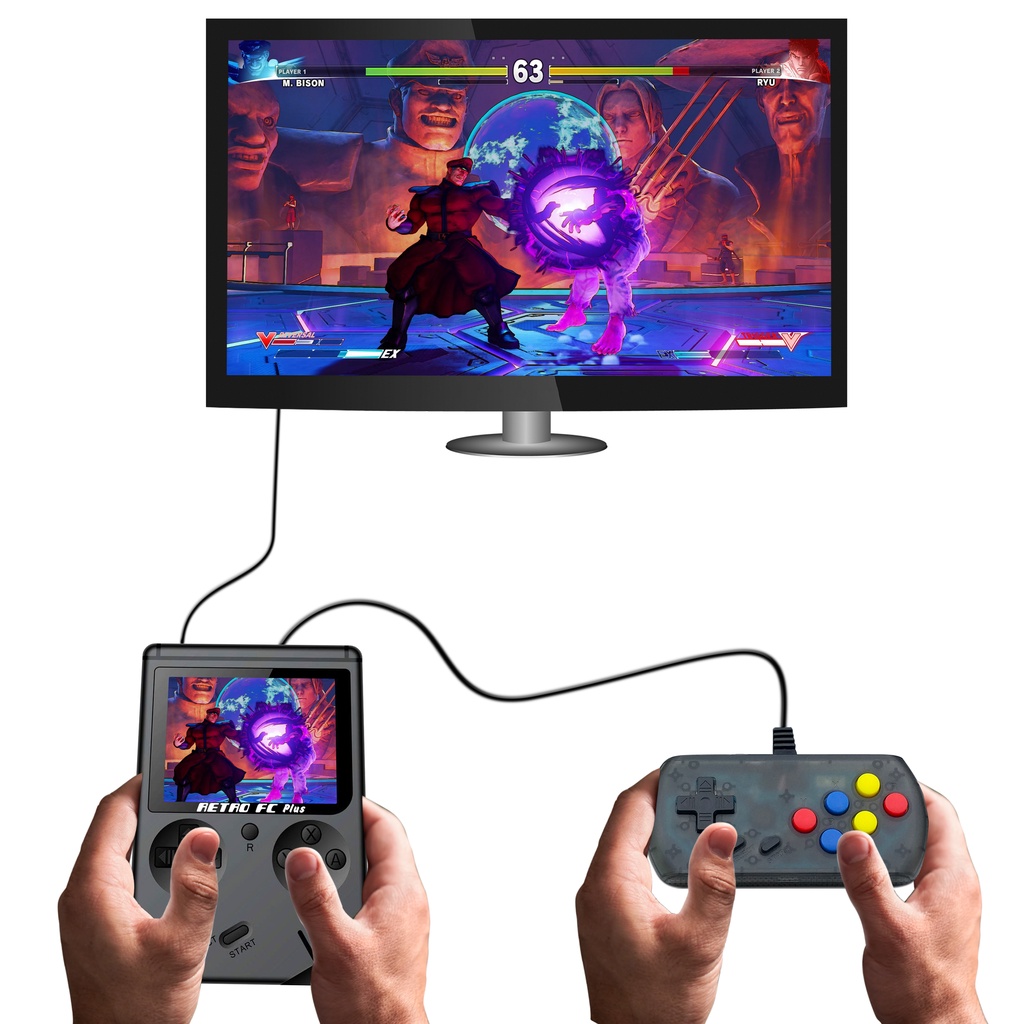 Anbernic Retro FC Plus Game Console 168 Games 3.0-inch TFT Display ...