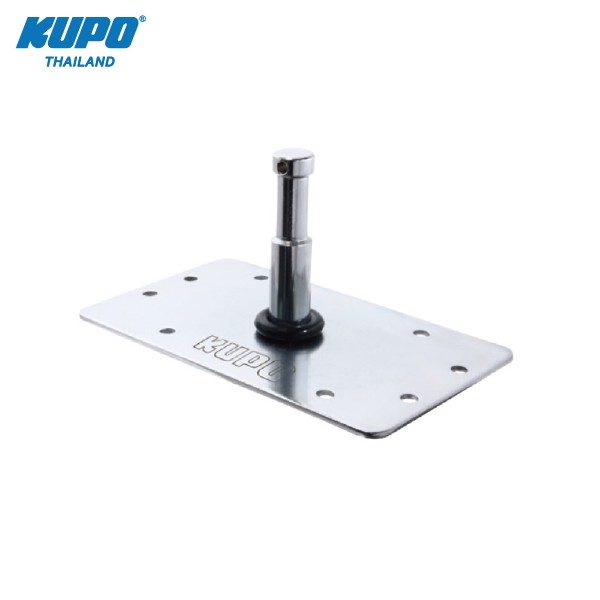 KUPO KS-046 Baby Wall Plate 3" with 5/8" (16mm) Stud เพลทติดผนังพร้อมแขนยาว 3 นิ้ว สำหรับต่อ ...