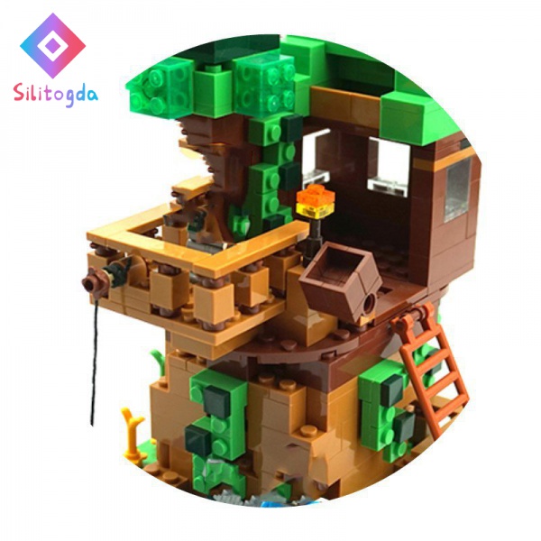 LEGO Minecraft Building Block The Tree House Small Building Blocks Sets ...
