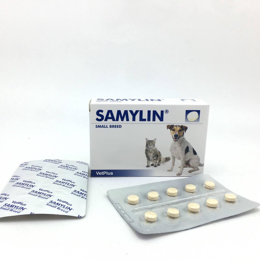 Samylin for Small Dogs and Cats ดูแลตับ สำหรับสุนัขและแมวตัวเล็ก บำรุง ...
