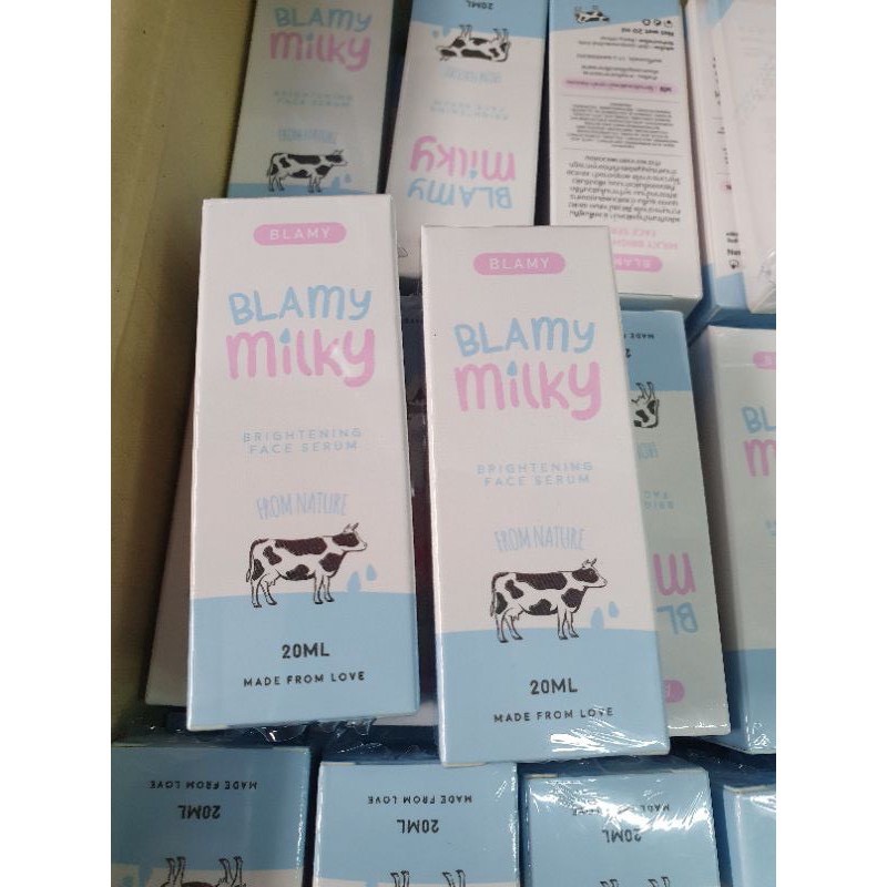 เซรั่มนมวัว Blamy milky bright serum - miki_shop99 - ThaiPick