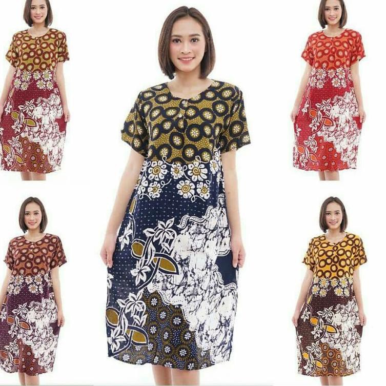 ชุดเดรสยาว Busui Homedress สําหรับผู้หญิง - dasterbalimurah2.th - ThaiPick