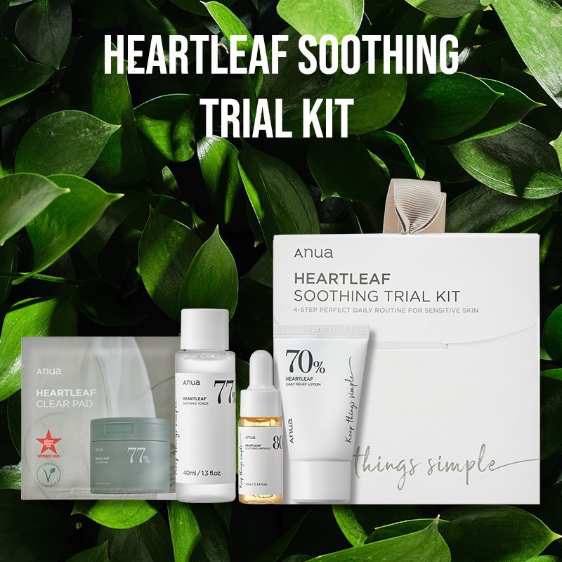 Anua Heartleaf Soothing Trial Kit - hamsamakorn - ThaiPick