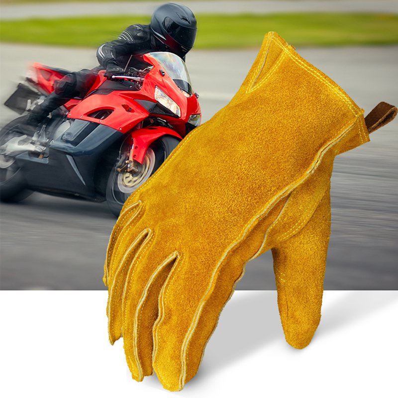 OZERO Summer Leather Winter Ski Warm Glove Resistant Windproof outdoor sport Camping motorcycle ...