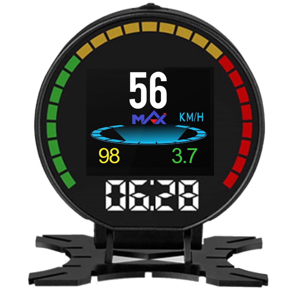 OBD2 Smart Gauge P15 MAX ™️ ใหม่ (รับประกัน 2 ปี) เกจวัด วัดความร้อน ...