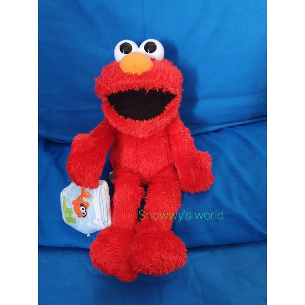 ตุ๊กตาเอลโม่ขำ ปลาทอง (elmo) sesame street - snowwy2536 - ThaiPick