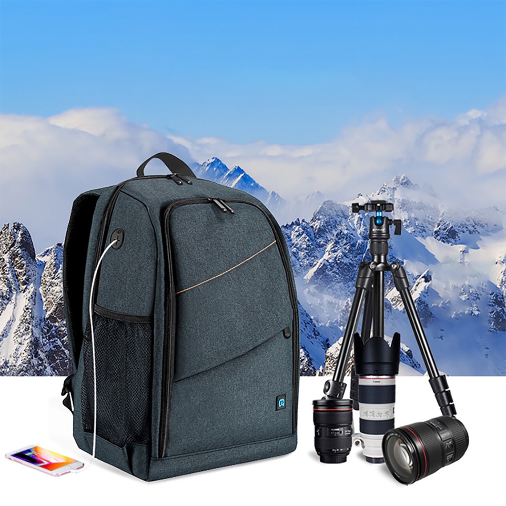 กระเป๋ากล้องOutdoor Portable Camera Backpack Waterproof Camera Bag ...