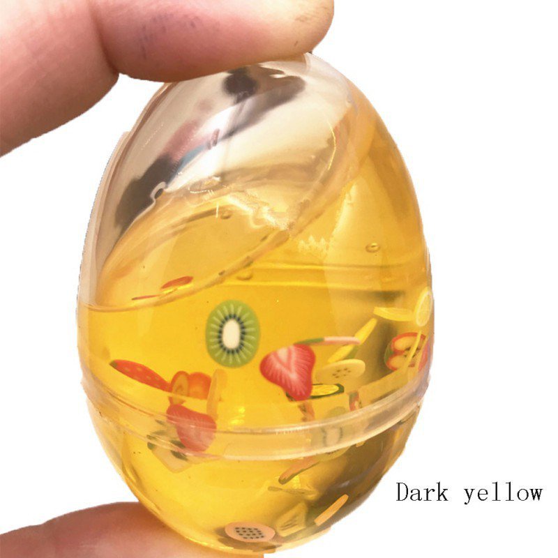 styleMulti-Color Fruit DIY Crystal Anti-Stress Egg Shell Shape Fun Toys ...