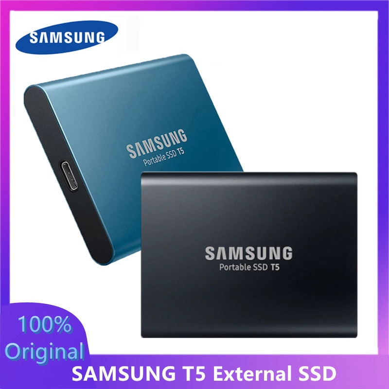 Original SAMSUNG T5 2TB 1TB 500GB External SSD USB3.1 Gen2 External ...