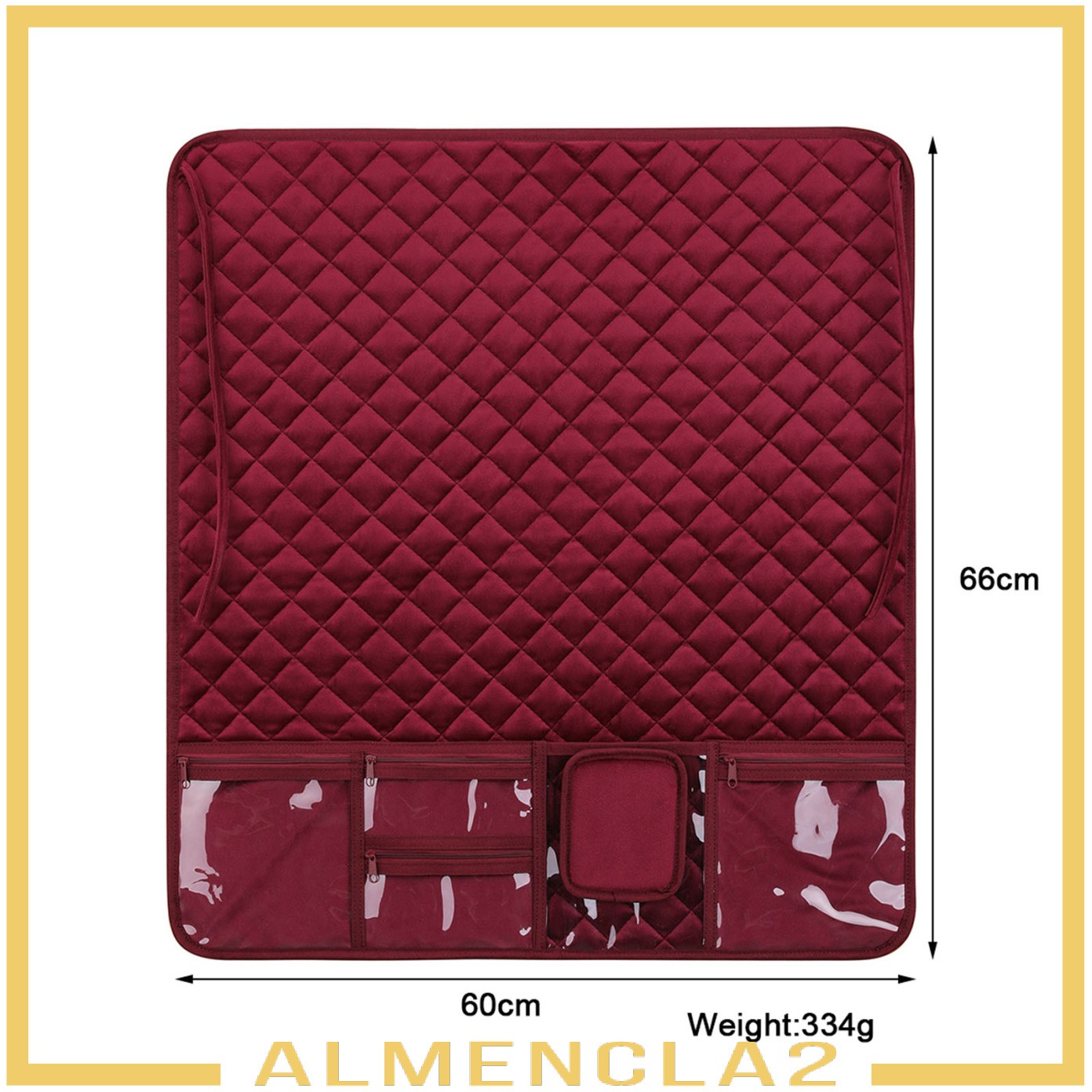 [ALMENCLA2] Sewing Machine Pad Storage Organizer Table Mat with Pockets ...