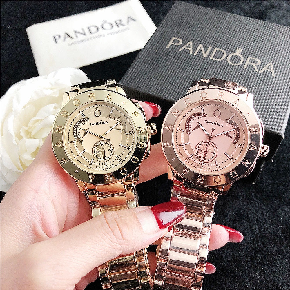 นาฬิกาประดับสุภาพสตรี นาฬิกา Pandora Women bradshaw นาฬิกาโครโนกราฟ ...