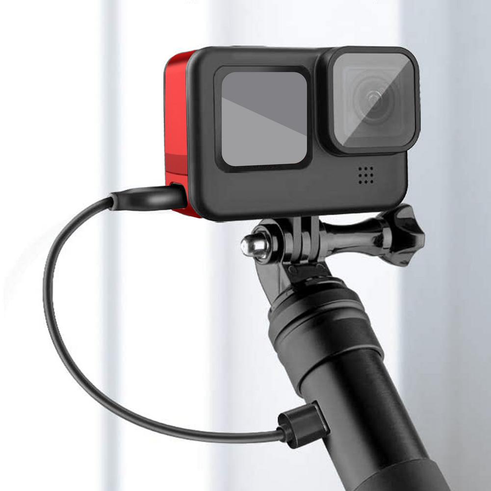 New Rechargeable Side Protective Cover Battery Lid For GoPro HERO9 ...