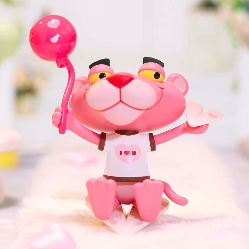 POP MART Pink Panther Expressing Love Series Blind Box Collection ...
