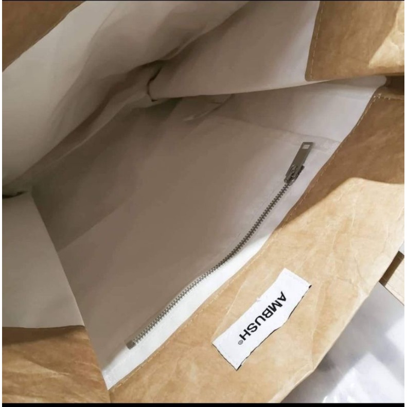 AMBUSH PAPER BAG กระเป๋ากระดาษเคลือบแว๊ค - yindee_shop26 - ThaiPick