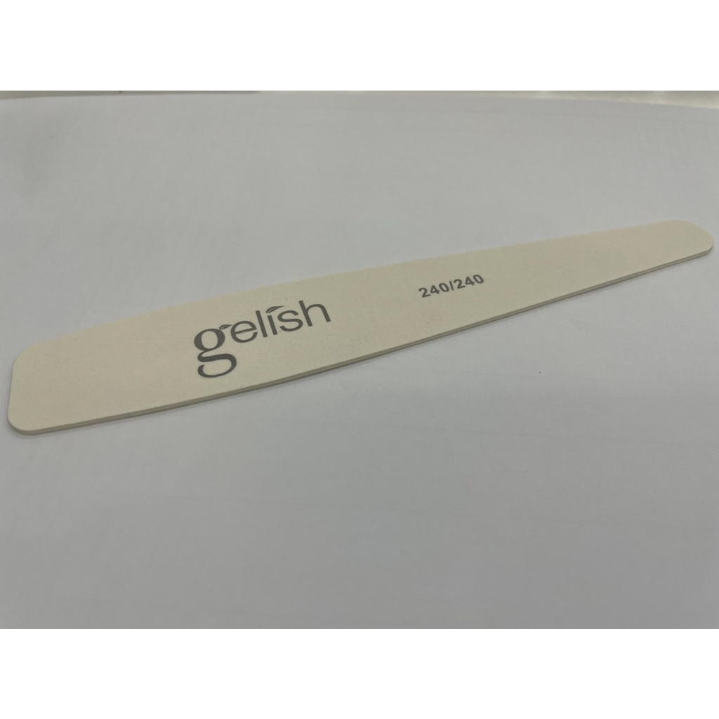 Gelish 240/240 Grit File Thin wooden file ตะไบเล็บไม้ฮาโมนี่ใช้ตะไบทรง ...