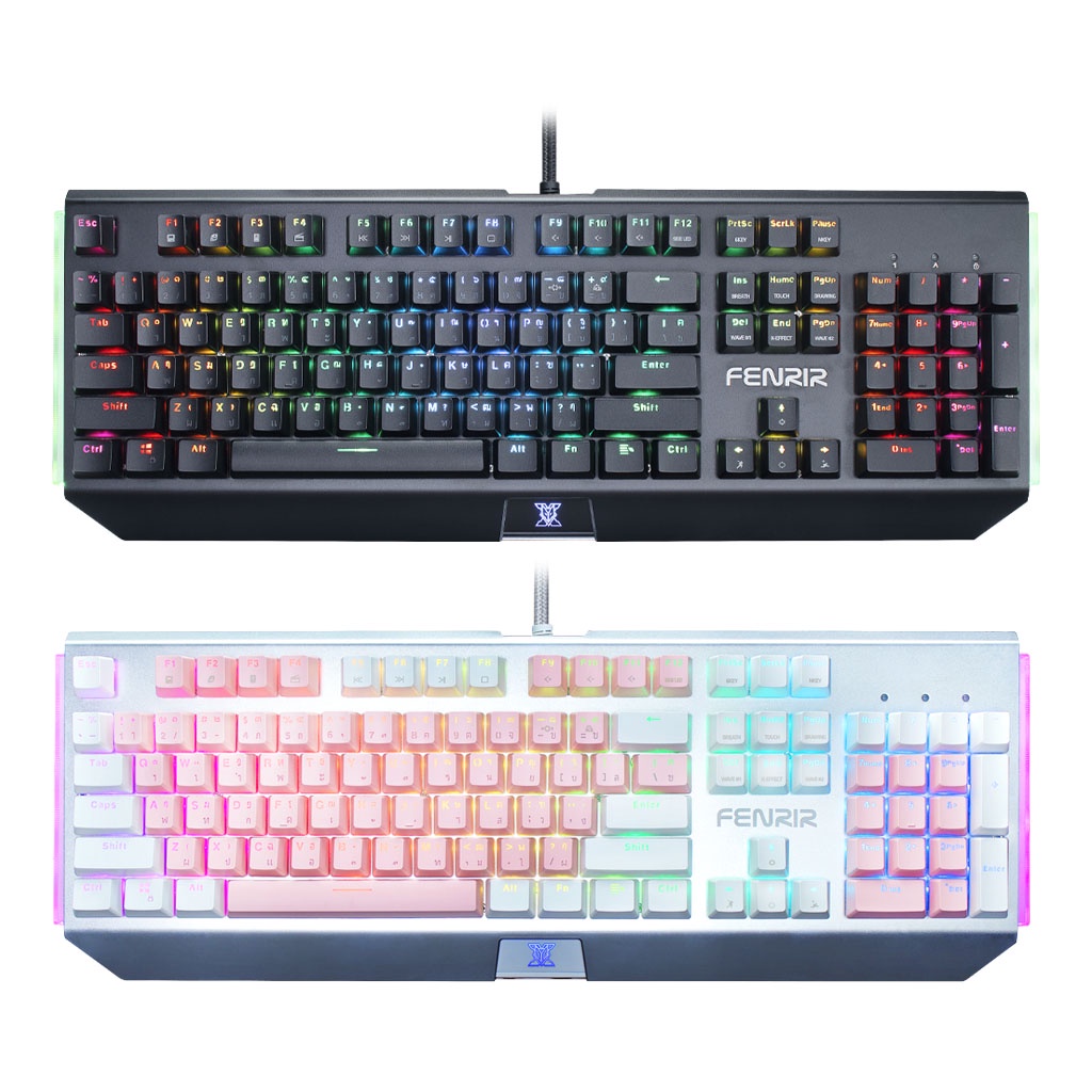 NUBWO X27 FENRIR Gaming Keyboard Mechanical คีย์บอร์ดเกมมิ่ง - pug ...