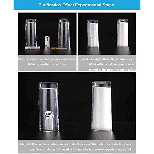 Portable Wearable Necklace Air Purifier Home Mini Air Lonizers Hang ...