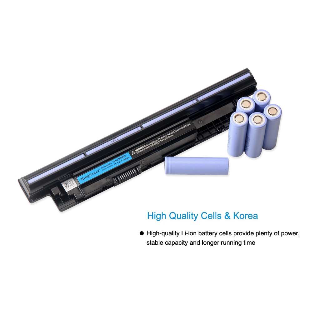 KingSener 6000mAh Korea Cell MR90Y Battery for DELL Inspiron 3421 3721 ...