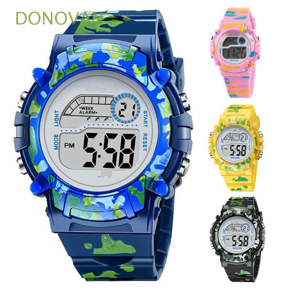 DONOVAN 4 Colors LED Digital Watches Boys Sports Watches Kids Watches ...