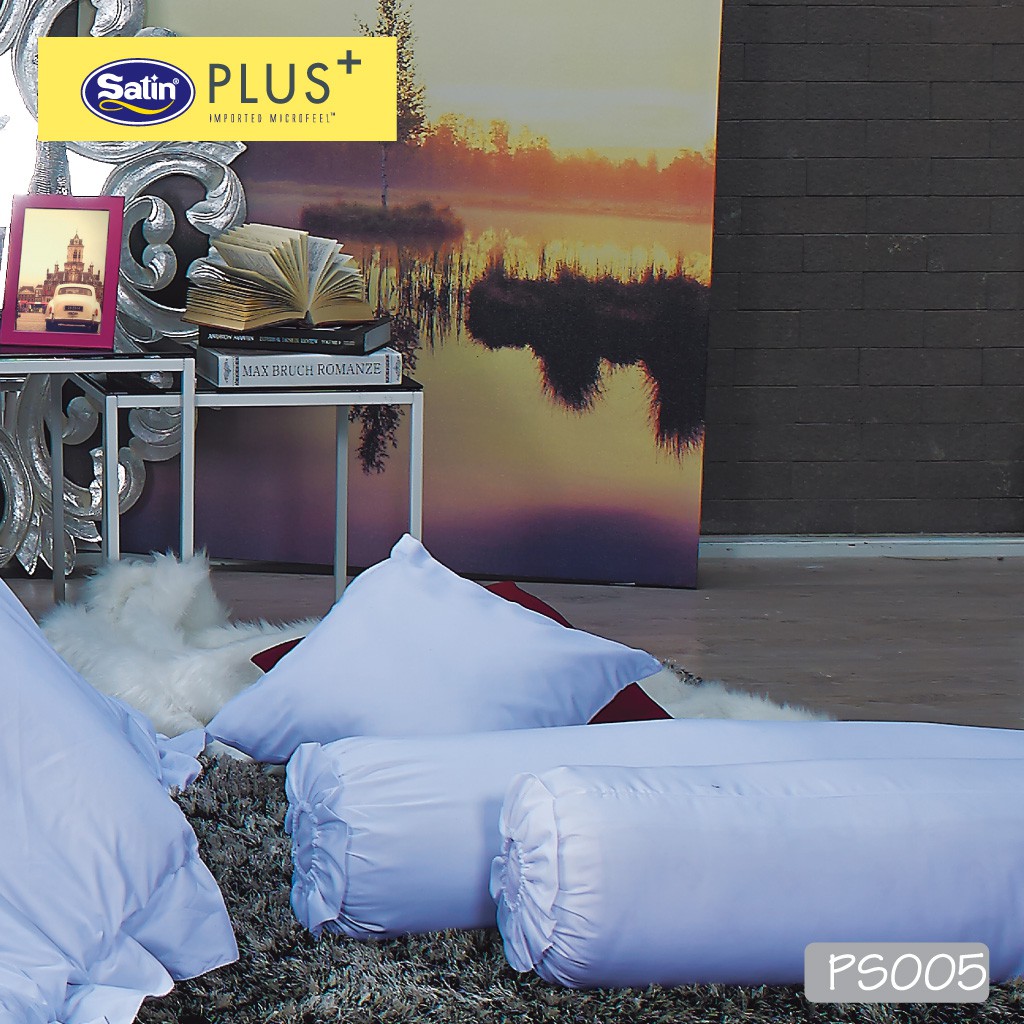 Satin Plus ใหม่นุ่มมาก ชุดผ้าปู 5 ฟุต มี 5 ชิ้น (ไม่รวมนวม) PS005 - satin_officialshop - ThaiPick