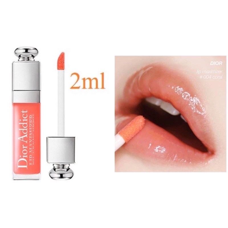 แท้เคาน์เตอร์ ลิปกลอสตัวดังขายดี Dior Addict Lip Maximizer Active Lip Gloss 2ml. มีหลายเฉด ...