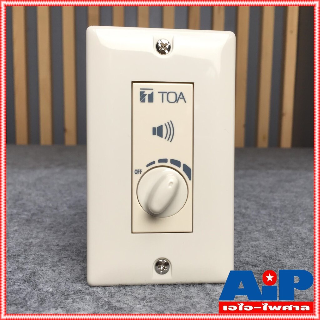 TOA AT-063AP ATTENUATOR 6W เครื่องควบคุมเสียง วอลลุ่มปรับแต่งเสียง ตัวควบคุมเสียง TOA AT 063AP ...
