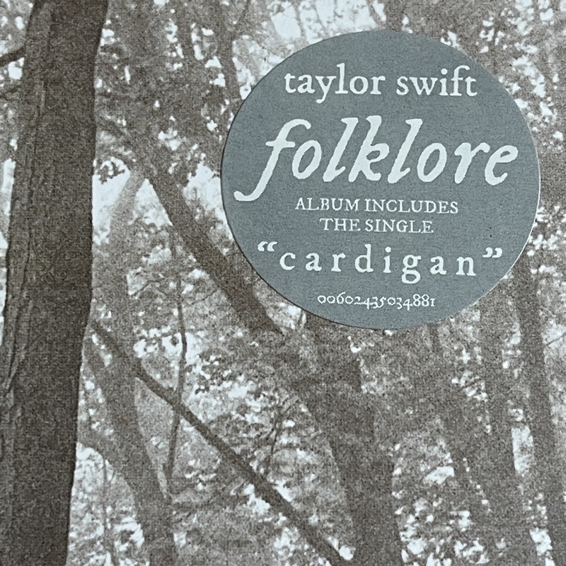 แผ่นเสียง Taylor Swift Folklore 2 Vinyl LP Album Deluxe Edition Brown In The Trees แผ่นเสียงมือ ...