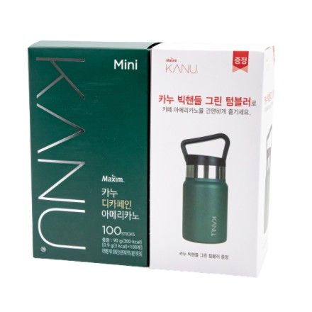 limited addition just 10pcs กาแฟเกาหลี maxim kanu mini decaffeinated ...