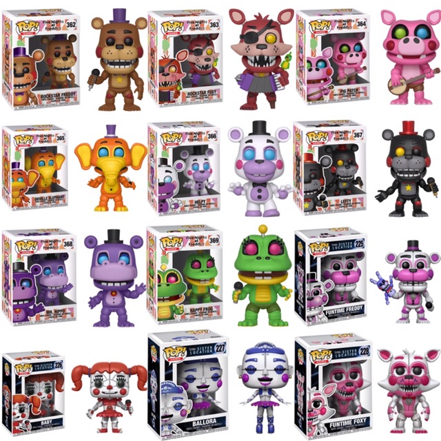 {PRE-ORDER} Funko Pop! GAMES : FNAF Sister Location , Five Nights At ...