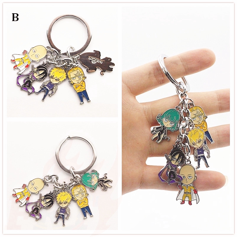 ONE PUNCH-MAN - Cosplay Series 03 Keychains 1Pc Anime Character Metal ...
