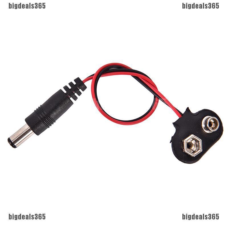 peril 5 ชิ้น t type 9 v dc อุปกรณ์แจ็คเชื่อมต่อแบตเตอรี่สําหรับ arduino ...