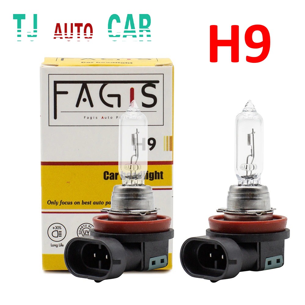 หลอดไฟ H9 65W 12V ไฟหน้า ไฟสูง ไฟต่ำ ไฟตัดหมอก - tjautocar - ThaiPick