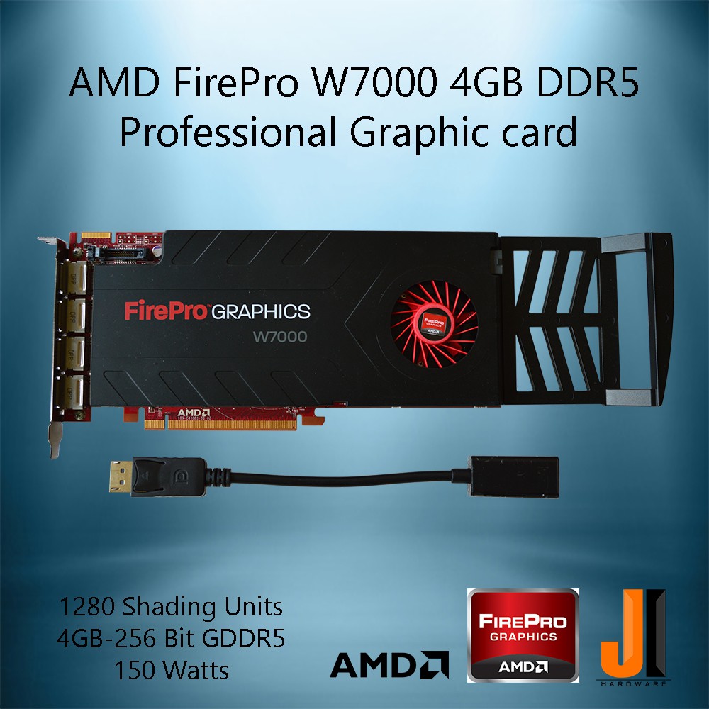 AMD FirePro W7000 4GB DDR5 (มือสองสภาพดี) | Shopee Thailand